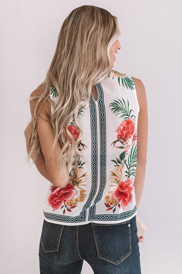 Sweet Sahara Shift Tank In Ivory – Impressions Online Boutique