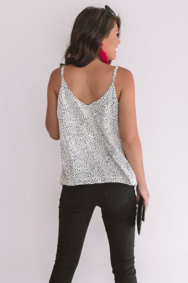 Jetset To Bali Shift Tank in Ivory • Impressions Online Boutique