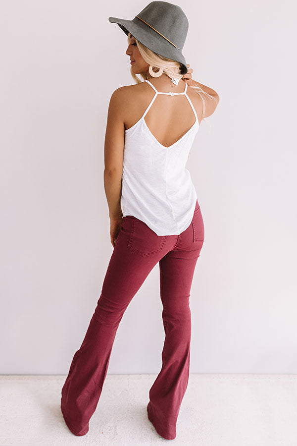 Lake Weekend Shift Tank In White • Impressions Online Boutique