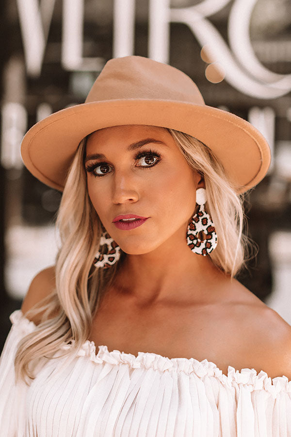 Bombshell Brunch Leopard Earrings – Impressions Online Boutique