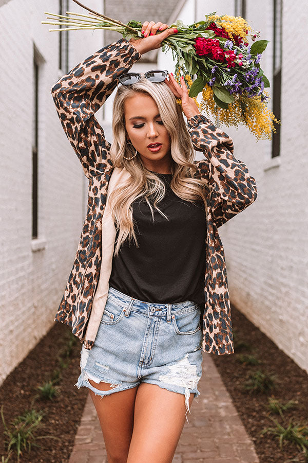 Crisp Weather Kisses Leopard Jacket – Impressions Online Boutique