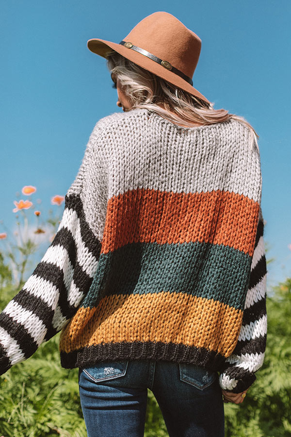 Bonfire Beautiful Knit Sweater • Impressions Online Boutique