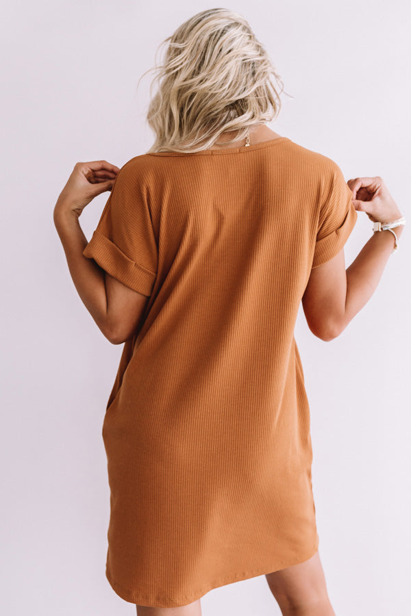 Chic Sway Shift Dress In Camel • Impressions Online Boutique