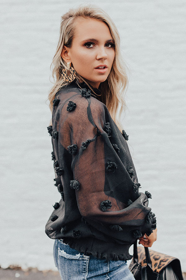 Bold Ambition Top In Black • Impressions Online Boutique