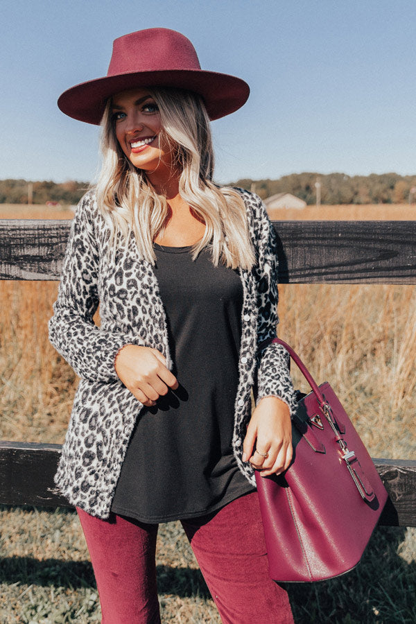Insta-Famous Leopard Cardigan • Impressions Online Boutique