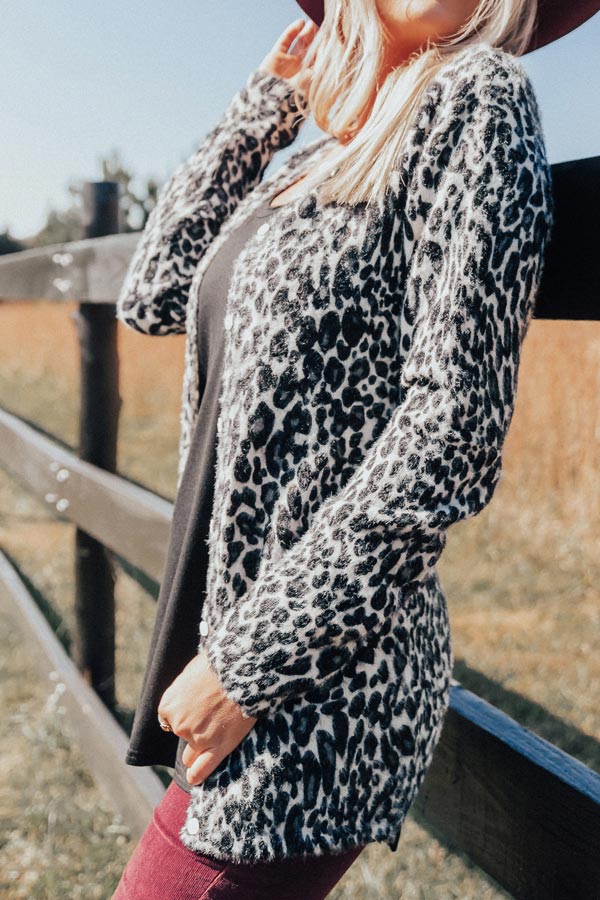 Insta-Famous Leopard Cardigan • Impressions Online Boutique