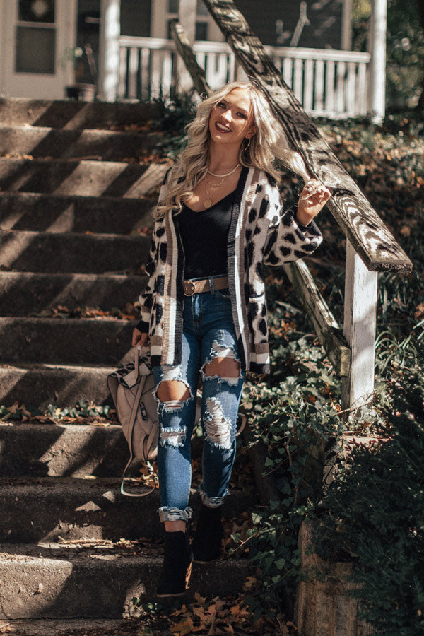 Craving Cuddles Leopard Cardigan • Impressions Online Boutique