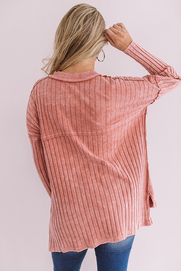 Boho Blissful Top In Pink • Impressions Online Boutique