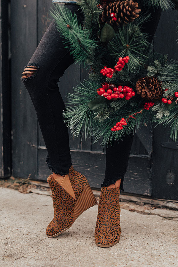 The Cort Faux Suede Cheetah Bootie – Impressions Online Boutique