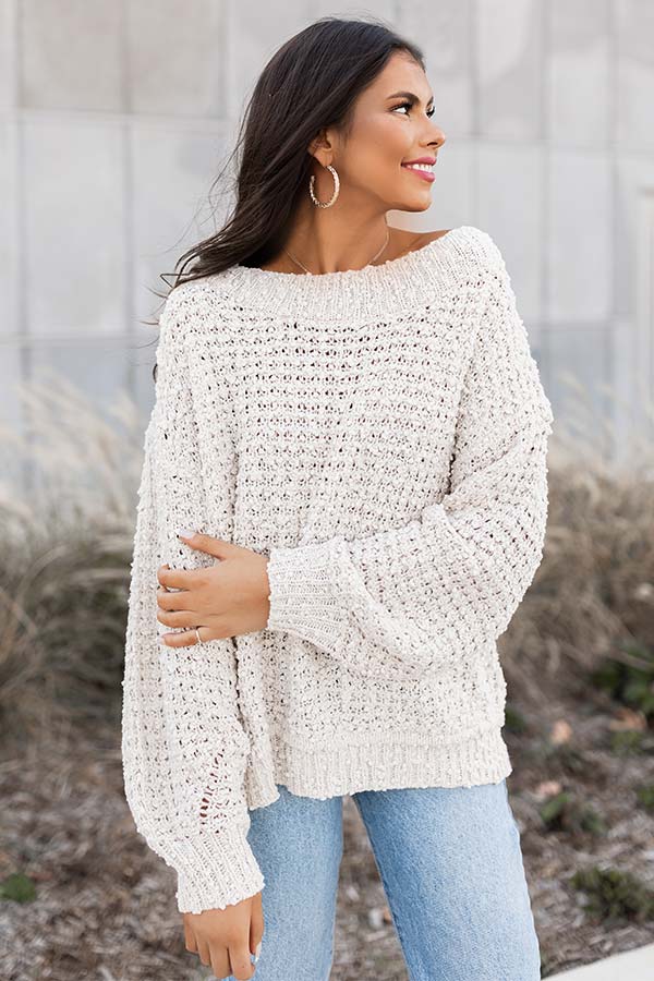 Warm Personality Knit Sweater • Impressions Online Boutique