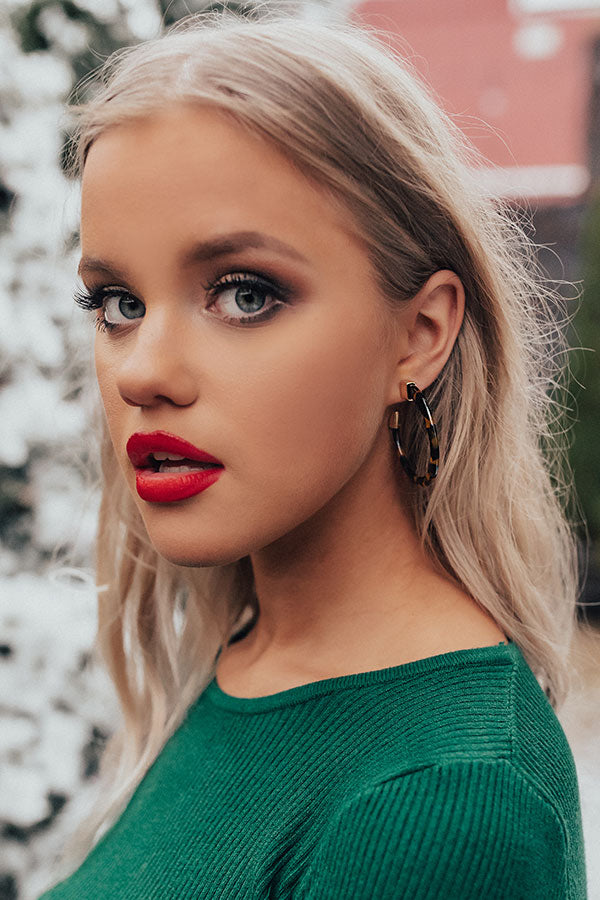 Can't Rush Perfection Tortoiseshell Earrings • Impressions Online Boutique