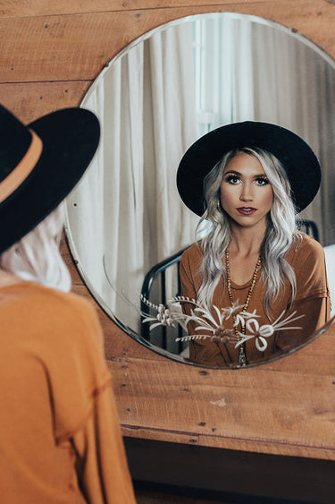 Pass The Prosecco Wool Hat In Black – Impressions Online Boutique