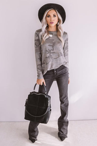 Chic Selection Camo Tunic Top – Impressions Online Boutique