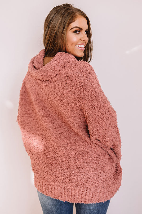 Arctic Evening Knit Sweater in Rustic Rose • Impressions Online Boutique