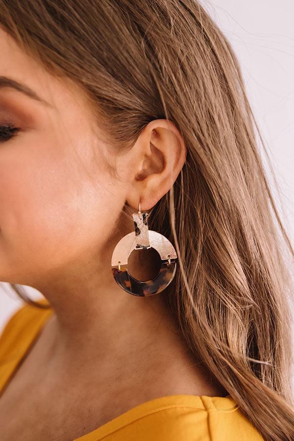 Dramatic Reveal Leopard Earrings • Impressions Online Boutique