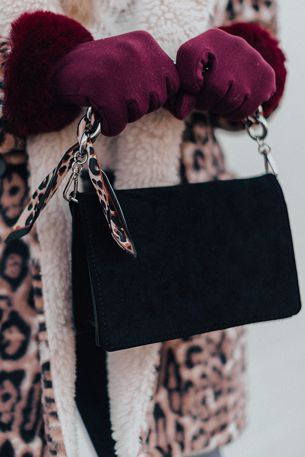 Party Bound Faux Suede Purse • Impressions Online Boutique