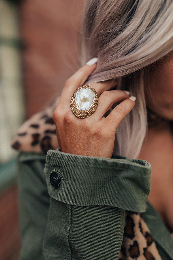 Shimmer So Bright Rhinestone Ring • Impressions Online Boutique