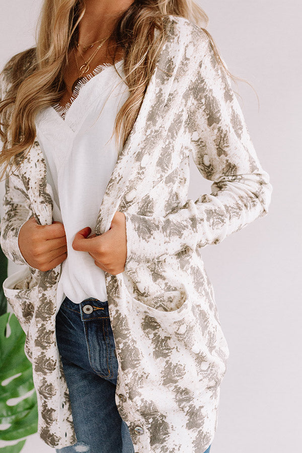 Chance To Charm Snake Print Cardigan • Impressions Online Boutique