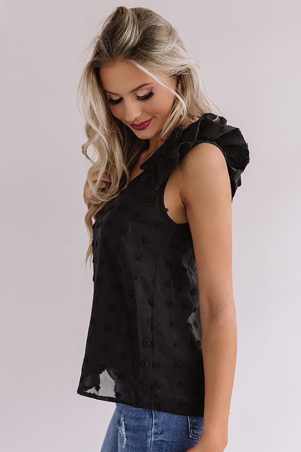 Well Connected Shift Tank In Black – Impressions Online Boutique