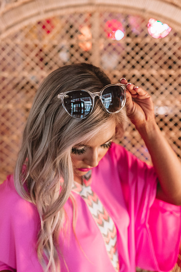 Chic Islander Sunnies in Clear • Impressions Online Boutique