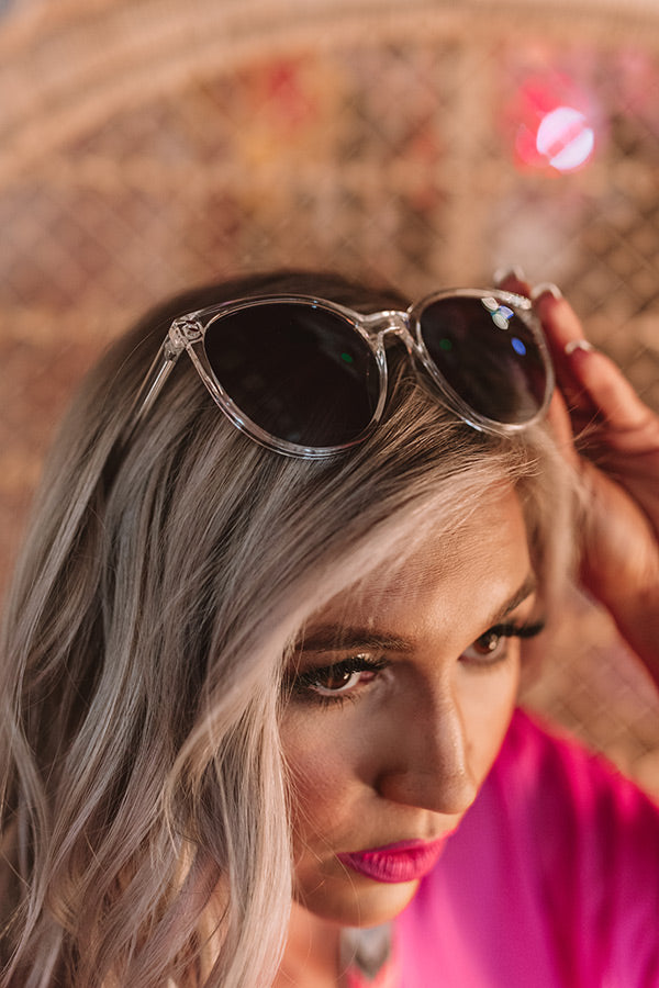Chic Islander Sunnies in Clear • Impressions Online Boutique