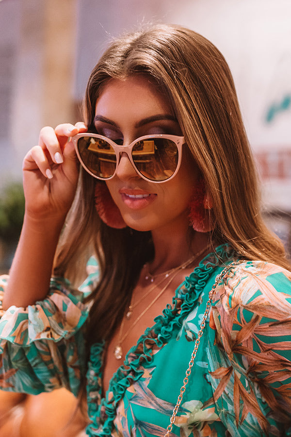 Chic Islander Sunnies in Latte • Impressions Online Boutique