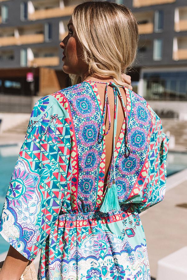 Beachy Muse Midi In Seaglass – Impressions Online Boutique