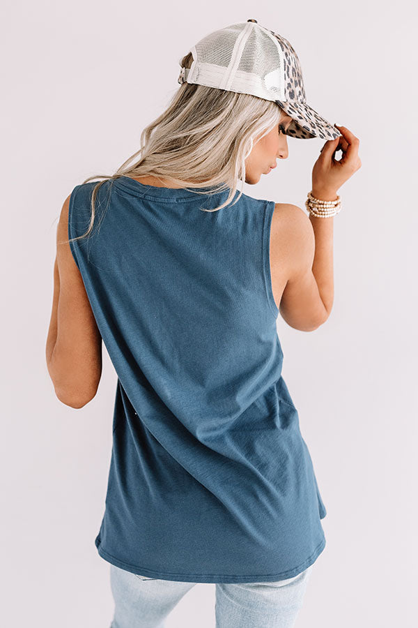 Feelin' Good Distressed Boyfriend Tank In Riverside • Impressions ...