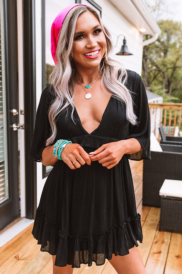 Vino Divine Romper In Black Impressions Online Boutique