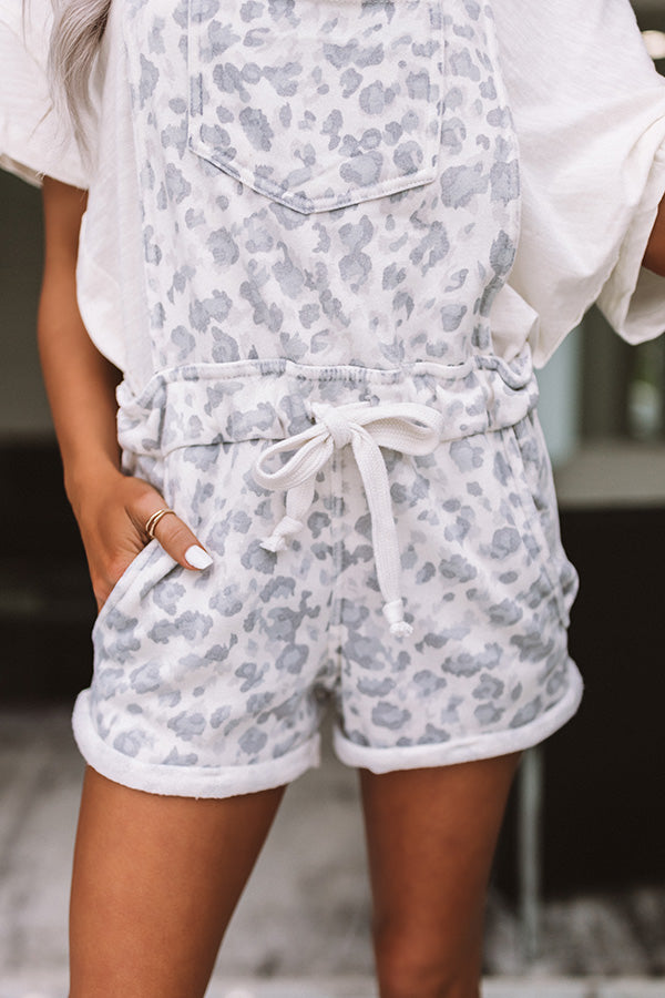 Soft In Soho Leopard Overalls • Impressions Online Boutique