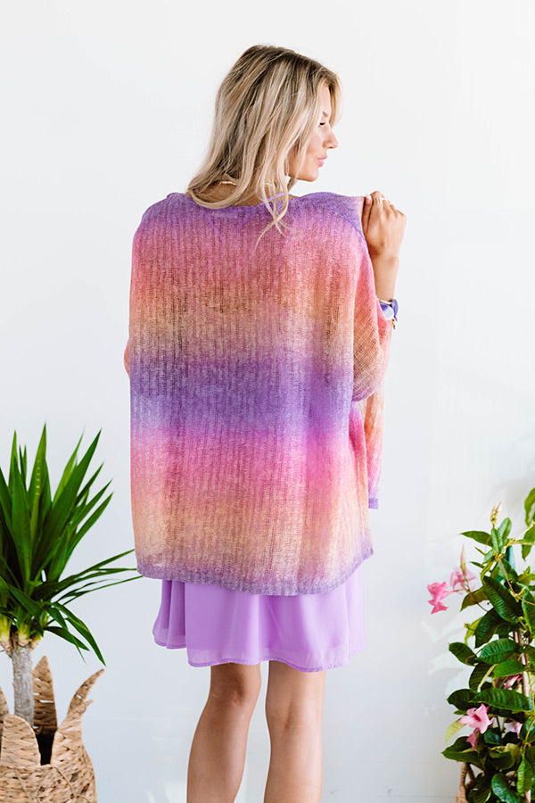 Shore To Adore Knit Overlay • Impressions Online Boutique