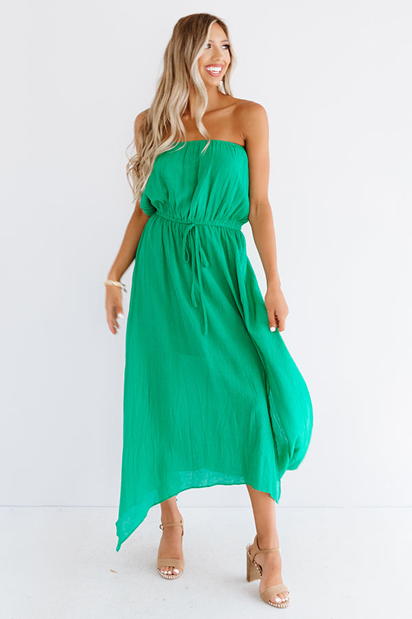 Maui Beach Maxi In Green – Impressions Online Boutique