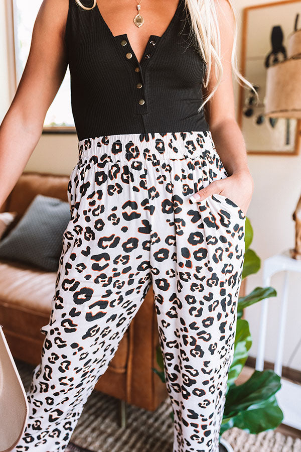 The Tenly Leopard Pants • Impressions Online Boutique
