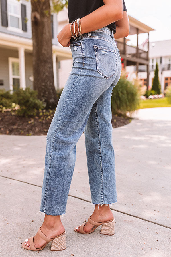 The Tracey High Waist Ankle Jean • Impressions Online Boutique