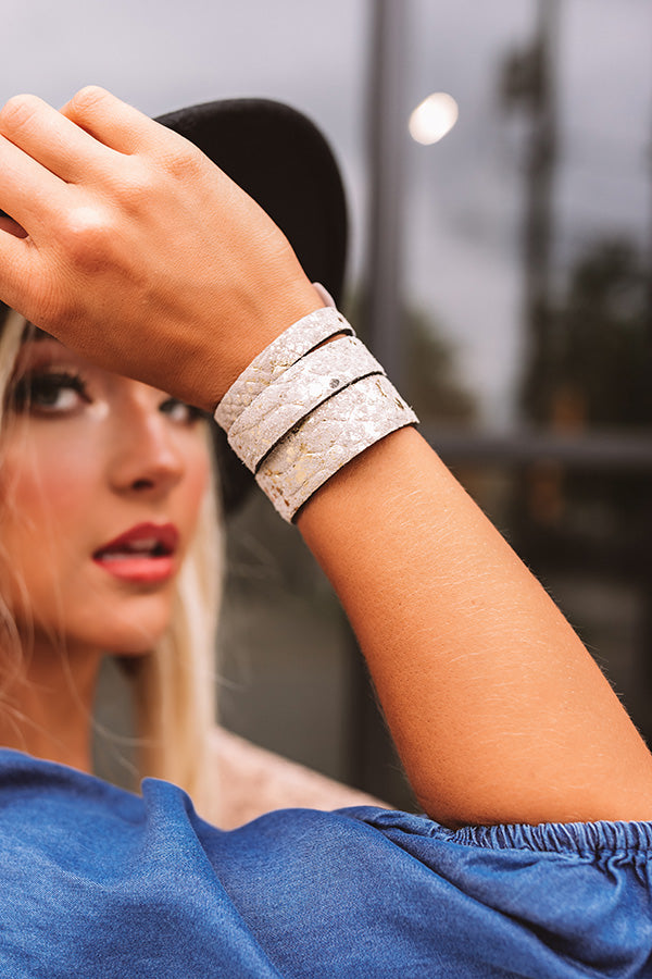 Manhattan Bridge Cuff Bracelet Set • Impressions Online Boutique