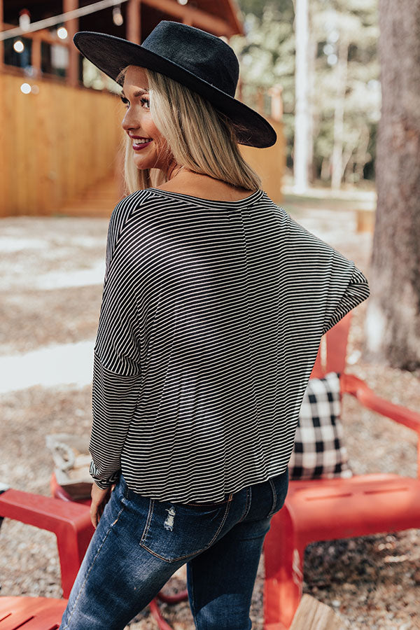 Woodland Wishes Stripe Shift Top • Impressions Online Boutique