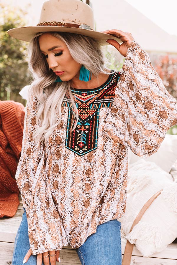 Dusk Until Dawn Embroidered Top • Impressions Online Boutique