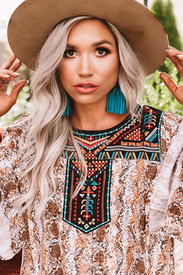 Dusk Until Dawn Embroidered Top • Impressions Online Boutique