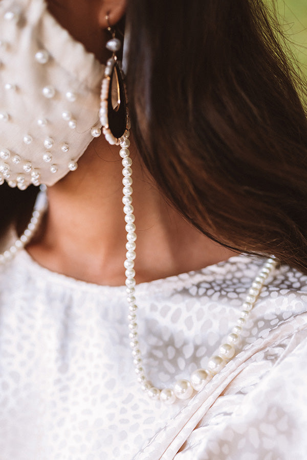 Sweet Pearl Mask Chain Holder • Impressions Online Boutique