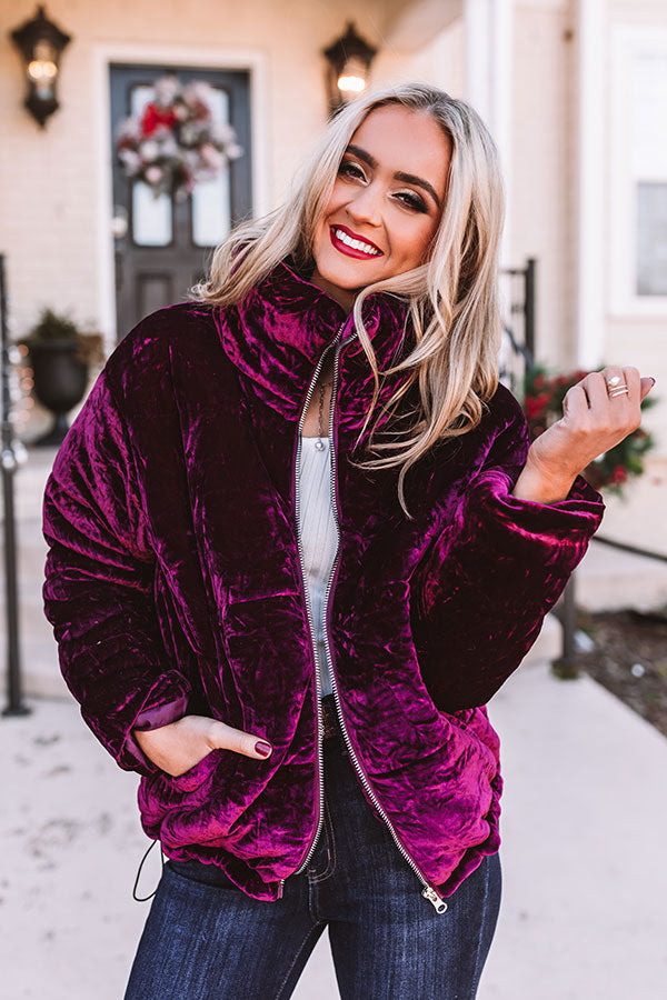 Comfy And Cozy Velvet Jacket • Impressions Online Boutique