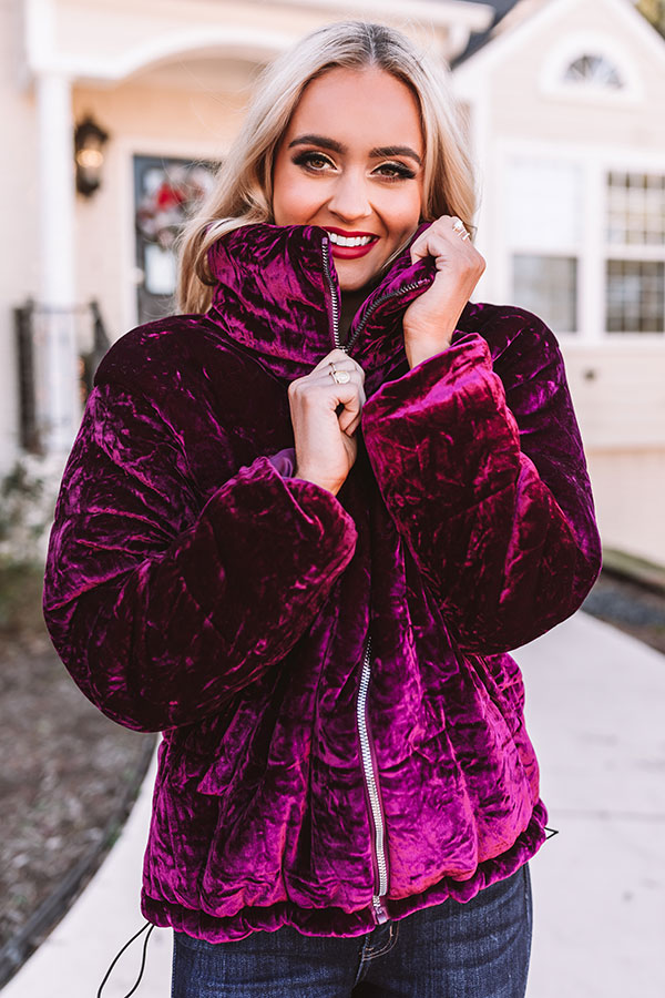Comfy And Cozy Velvet Jacket • Impressions Online Boutique