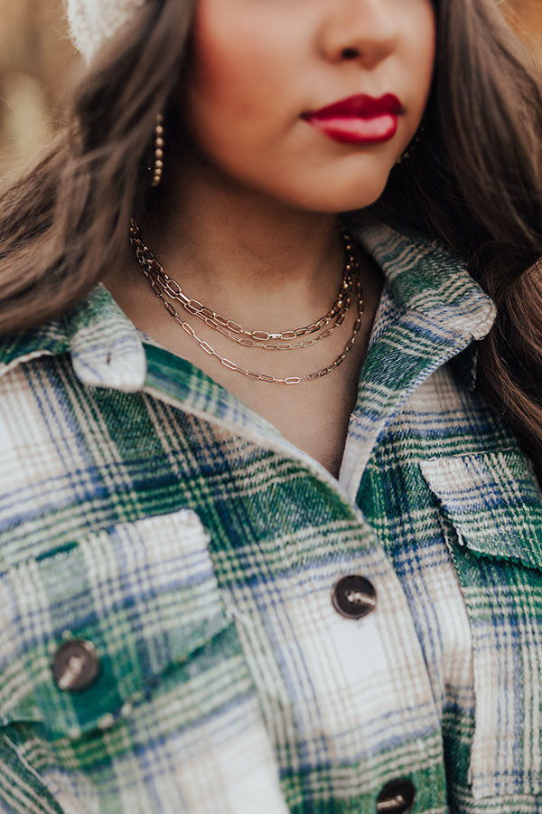 Dulce De Darling Layered Necklace in Gold – Impressions Online Boutique