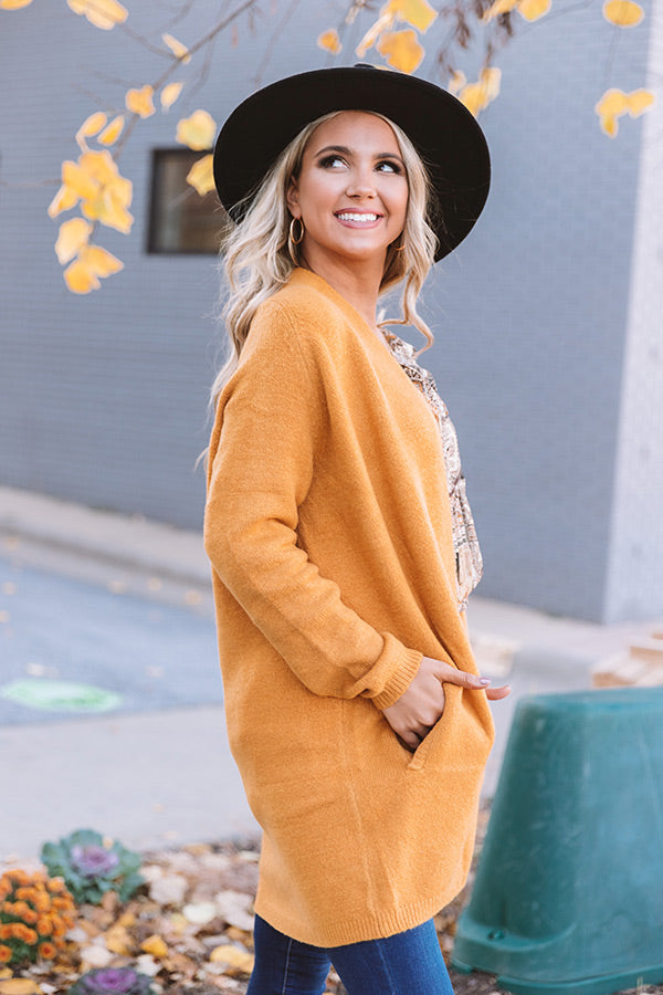 Cottage In The Country Cardigan in Golden Honey • Impressions Online ...