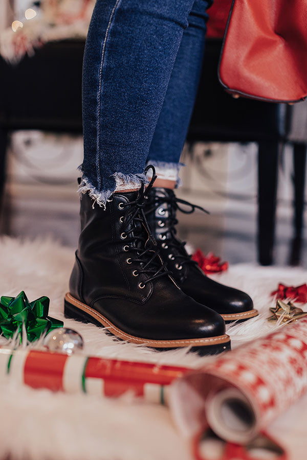 The Shane Faux Leather Boot • Impressions Online Boutique