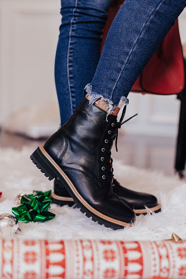 The Shane Faux Leather Boot • Impressions Online Boutique