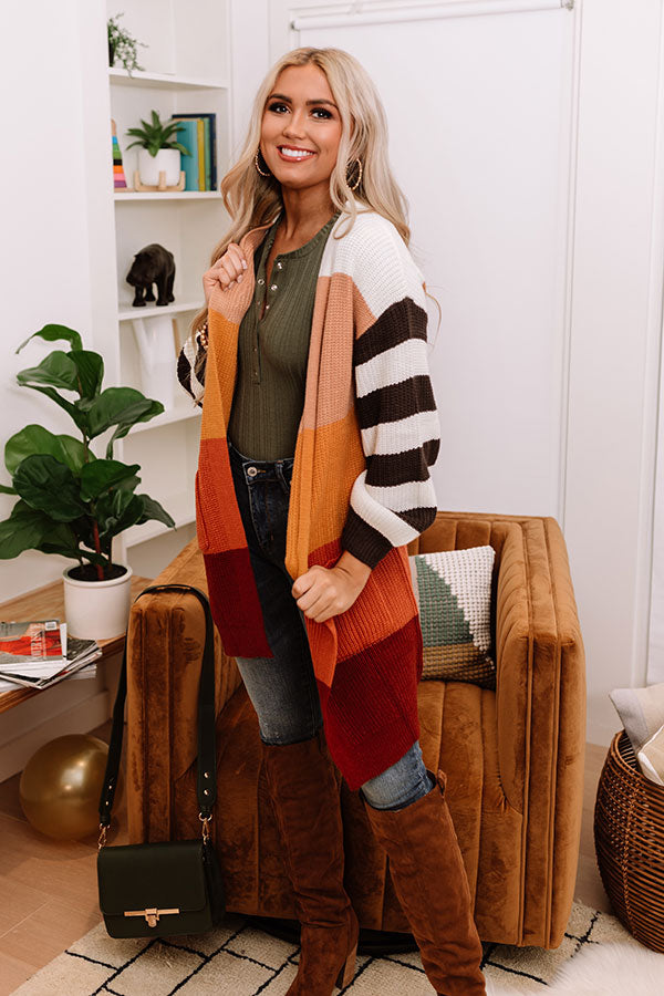 East River Colorblock Cardigan • Impressions Online Boutique