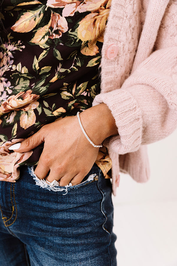 Kendra Scott Addison Silver Friendship Bracelet in White Cord ...