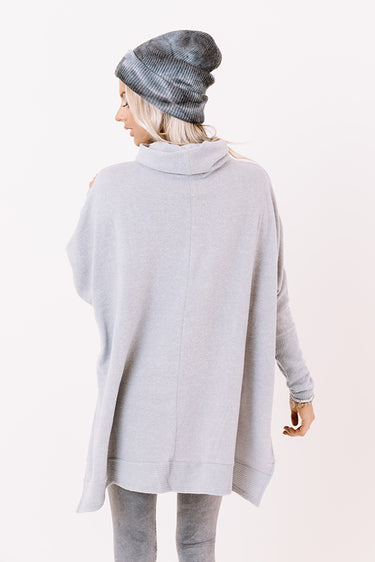 Senorita Snuggles Shift Sweater In Grey – Impressions Online Boutique