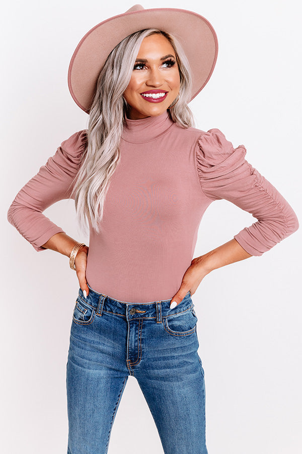 Celestial Gaze Bodysuit In Blush • Impressions Online Boutique