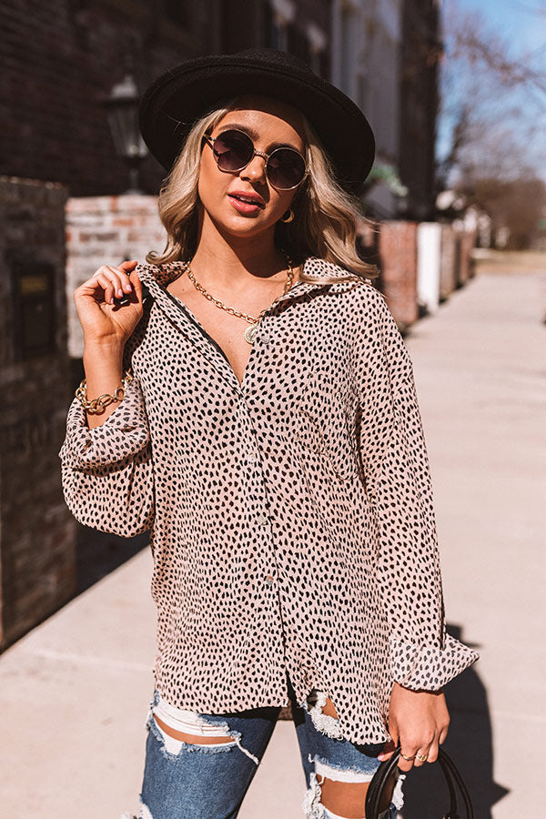 Prove My Point Pleated Top – Impressions Online Boutique